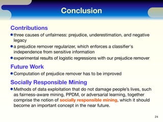 Fairness-aware Learning through Regularization Approach | PDF