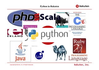 Python in Rakuten | PDF | Web Development | Internet