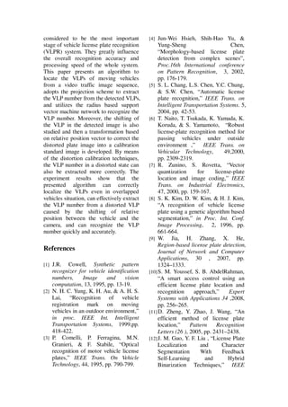 Number Plate Recognition for Indian Vehicles | PDF | Cameras and Camcorders | Consumer Electronics