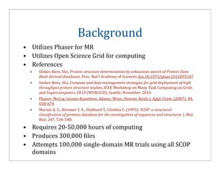 Wide Search Molecular Replacement and the NEBioGrid portal interface | PDF | Computing ...