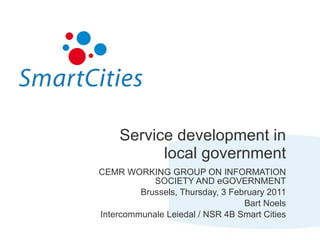 Service development in local government | PPT