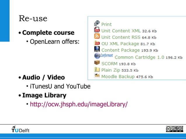 OpenCourseWare and standards | PPT