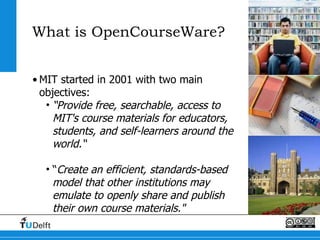 OpenCourseWare and standards | PPT