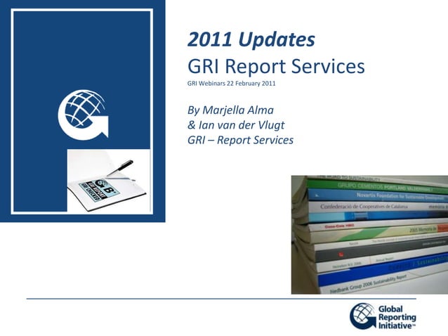 GRI Report Services 2011 | PPTX | Business | Business and Finance