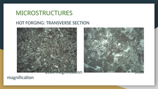 STUDY OF HOT AND COLD FORGING OF METALS.pptx