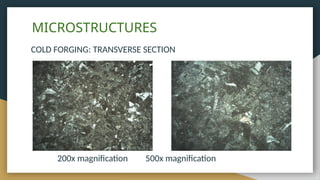 STUDY OF HOT AND COLD FORGING OF METALS.pptx
