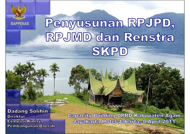 Penyusunan RPJPD, RPJMD dan Renstra SKPD | PDF