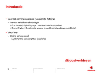Vodafone internal social media smc040 | PDF