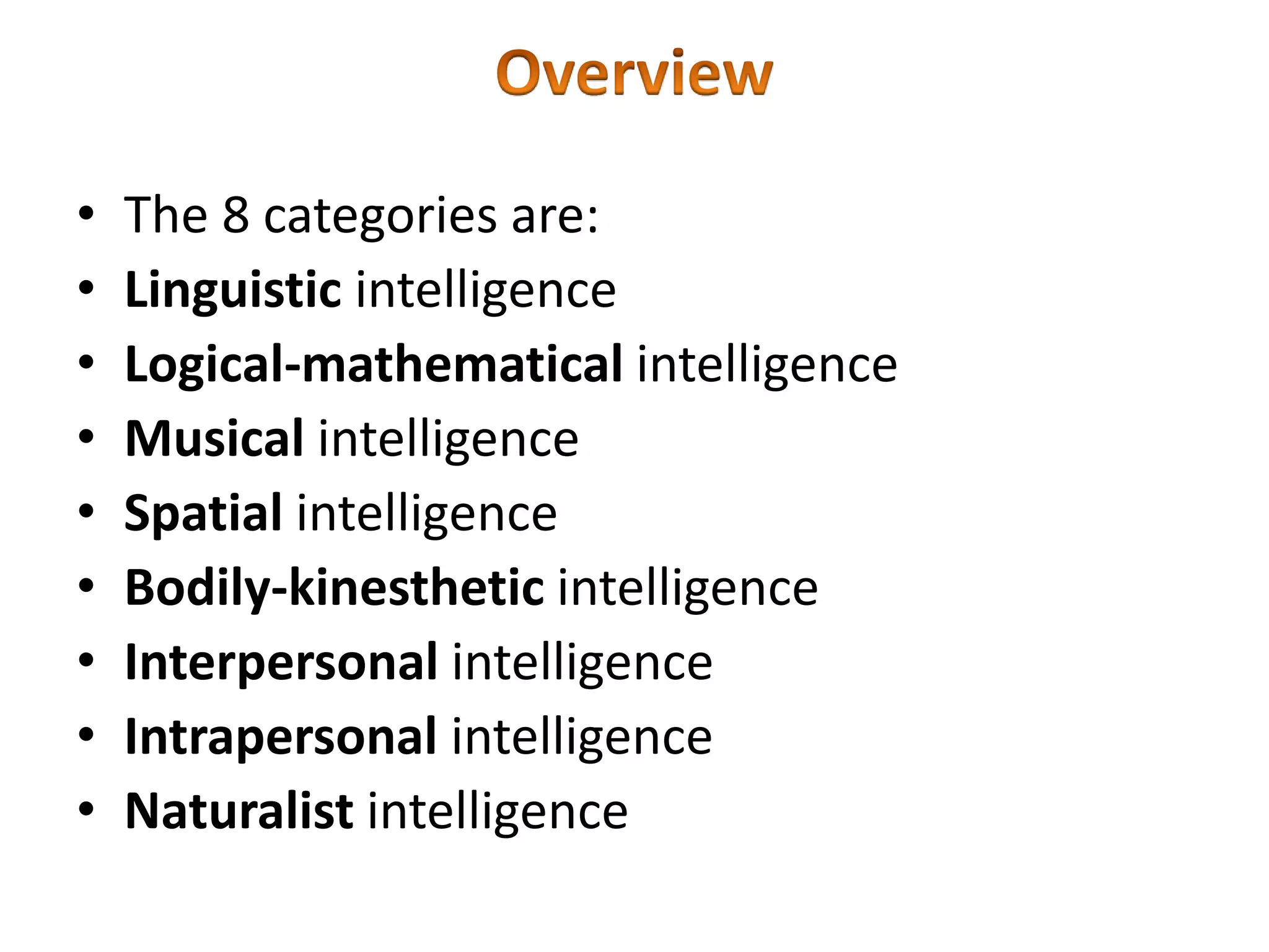 An Analysis of the Educational Impact of Howard Gardner’s Theory of ...