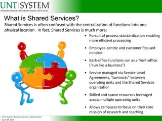 UNT System Business Service Center Welcome Meeting Presentation | PPTX ...