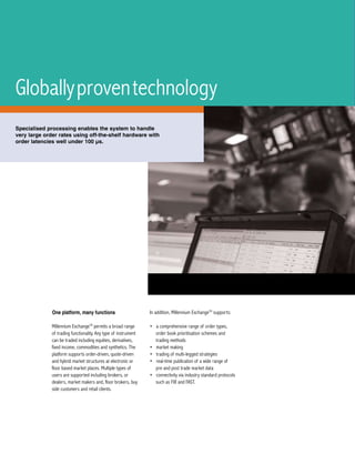 Millenium Exchange | PDF