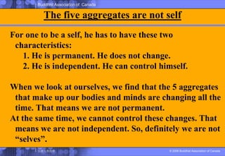 20110423 five aggregates and fifth patriarch of zen buddhism 2 | PPTX ...