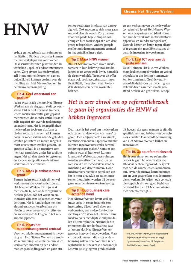 10 Tips voor invoering HNW | PDF