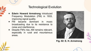 History of Amplitude Modulation and its Development over time .pptx