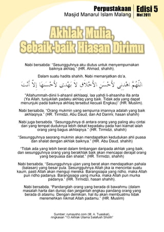 201105 hiasan-akhlak-mulia | PDF