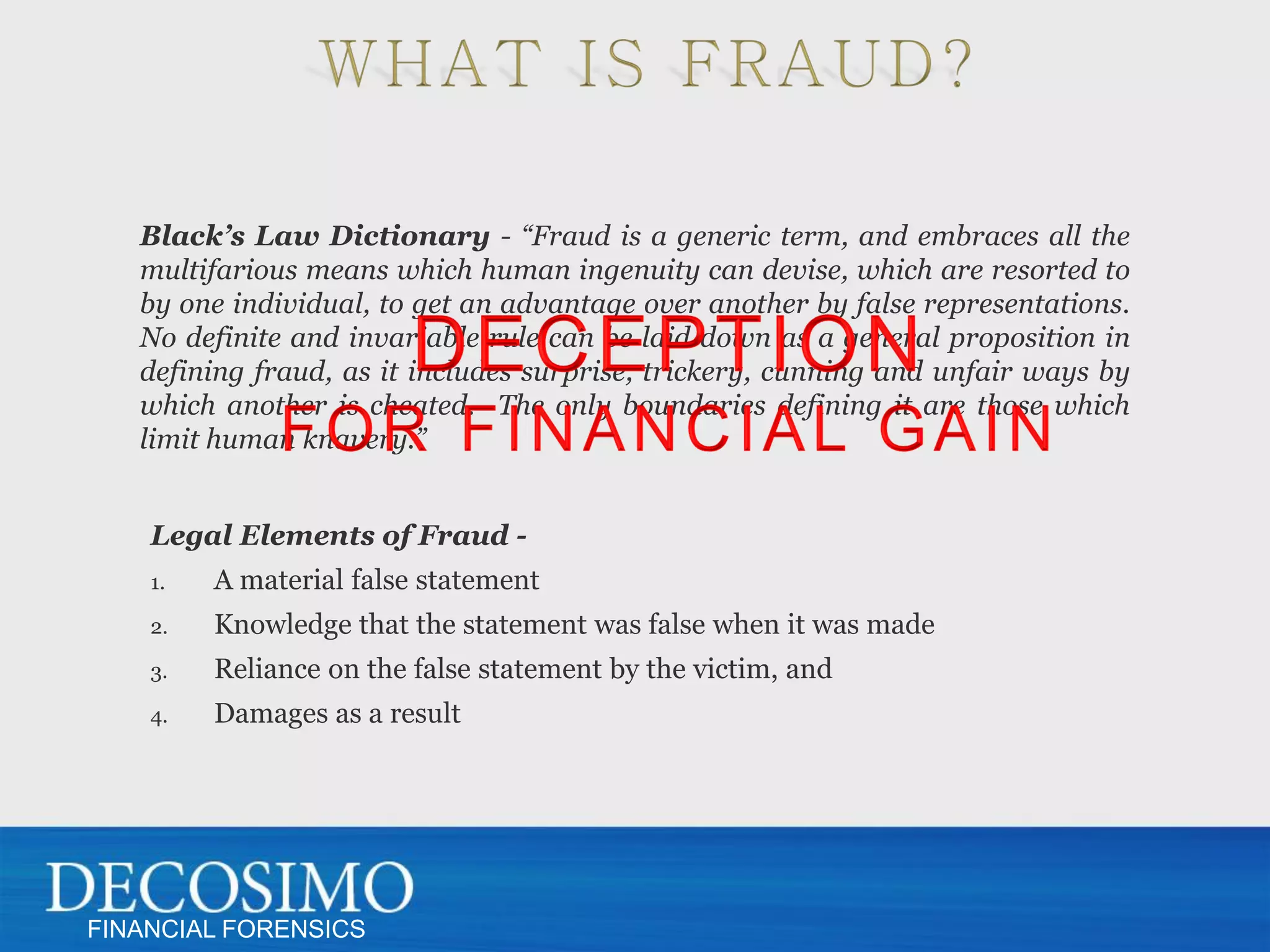 Internal Controls to Prevent and Detect Fraud | PDF