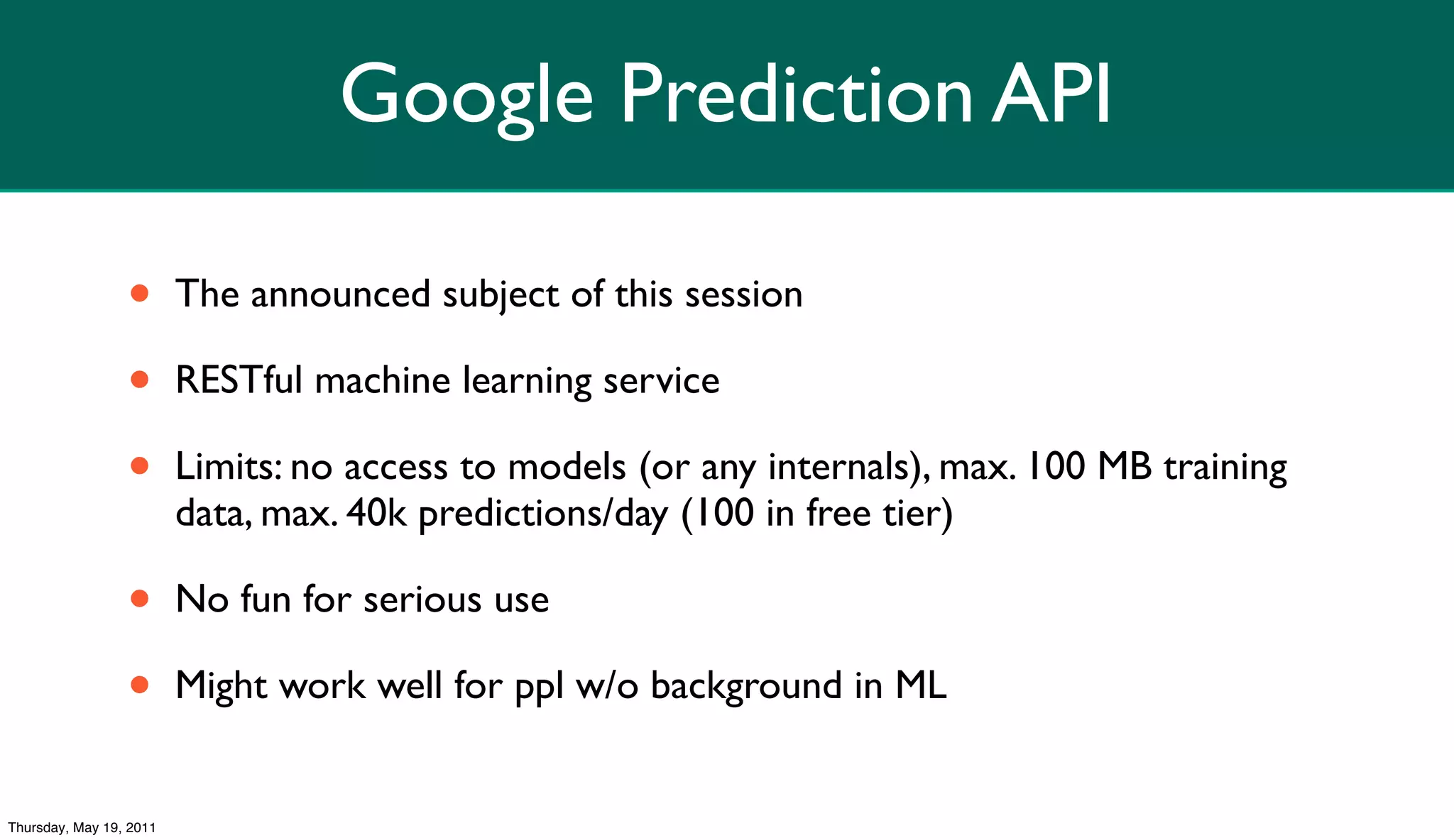 intro to scikits.learn | PPT