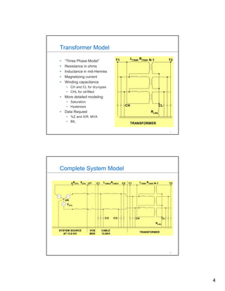 Transformer Failure Due to Circuit Breaker Induced Switching Transients ...
