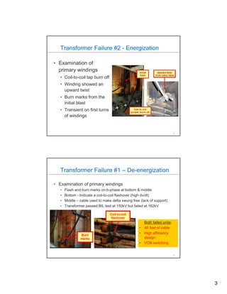 Transformer Failure Due to Circuit Breaker Induced Switching Transients | PDF