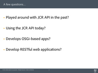 Building Content Applications with JCR and OSGi | PDF