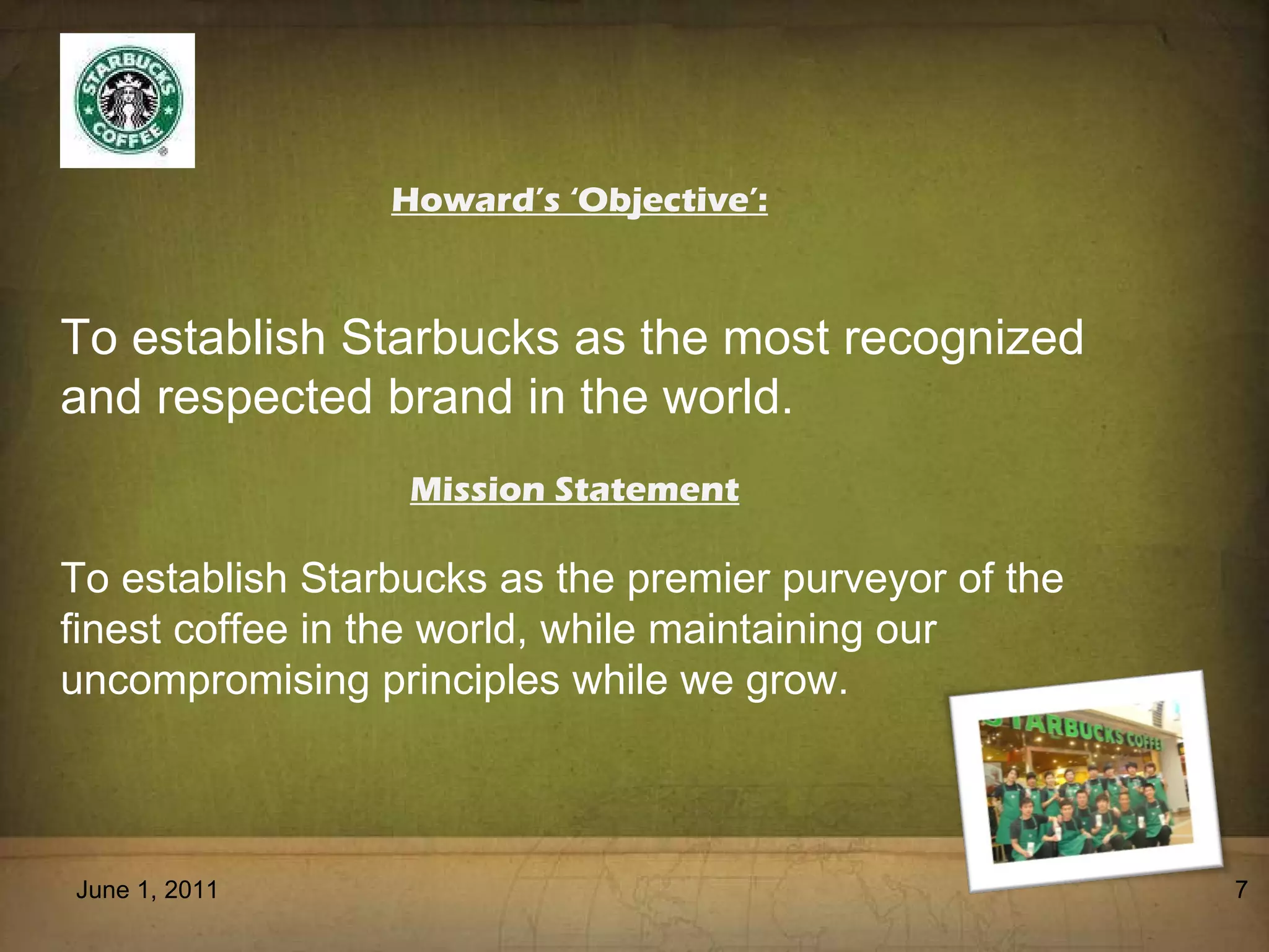 Human Resource Management in Starbucks | PPT