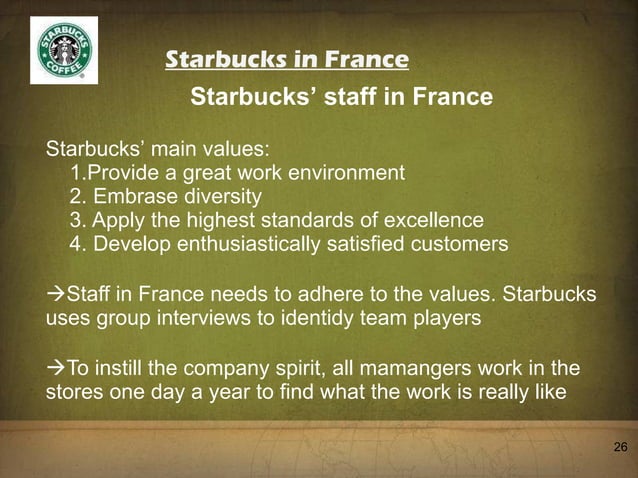 Human Resource Management in Starbucks | PPT