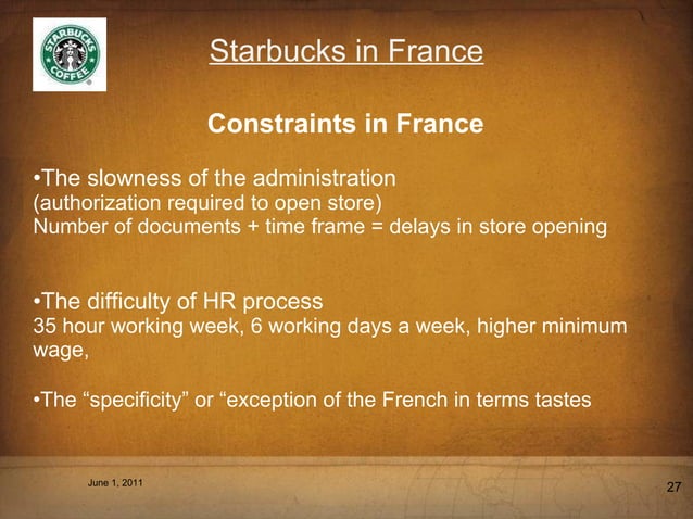 Human Resource Management in Starbucks | PPT