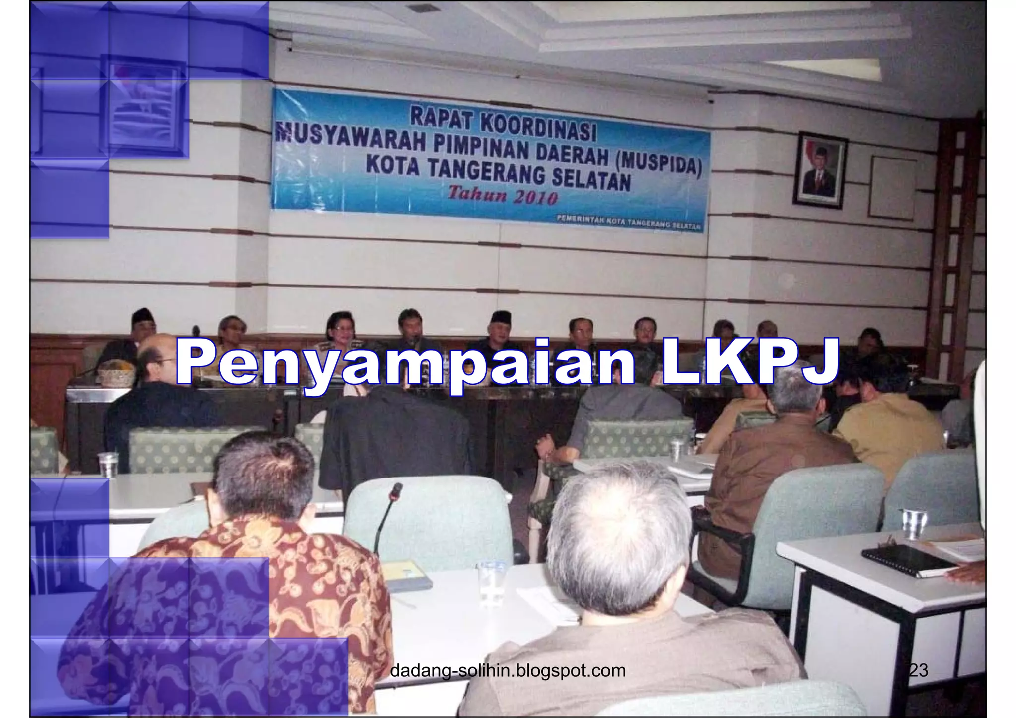 Laporan Keterangan Pertanggungjawaban (LKPJ) Kepala Daerah kepada DPRD sesuai PP 3/2007 | PDF