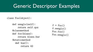 Descriptor Protocol | PDF