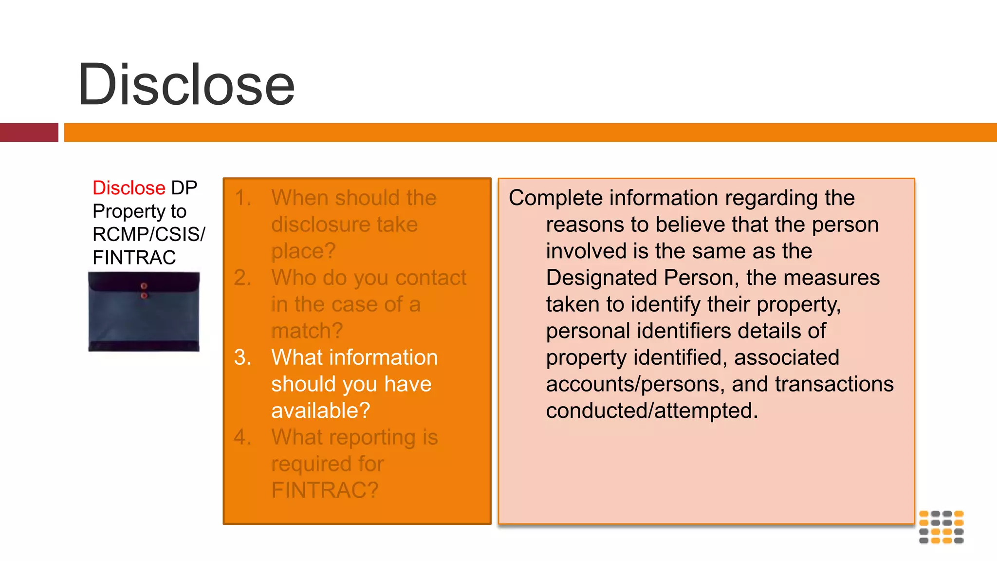 AML Sanctions Presentation | PPTX
