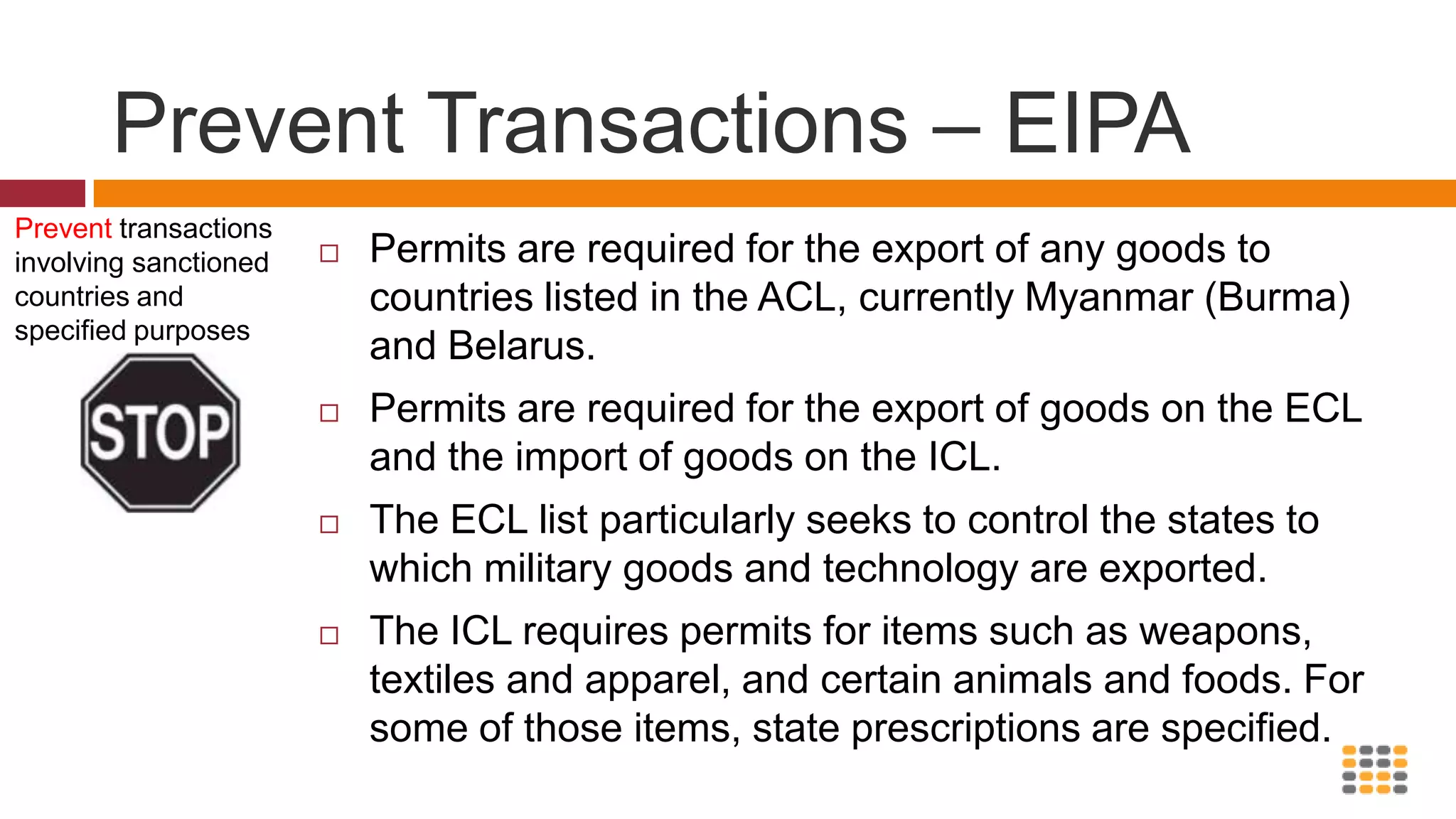AML Sanctions Presentation | PPTX