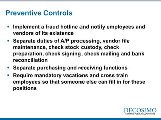 Fraud Prevention and Internal Controls - A Winning Combination | PDF