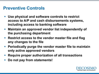 Fraud Prevention and Internal Controls - A Winning Combination | PDF