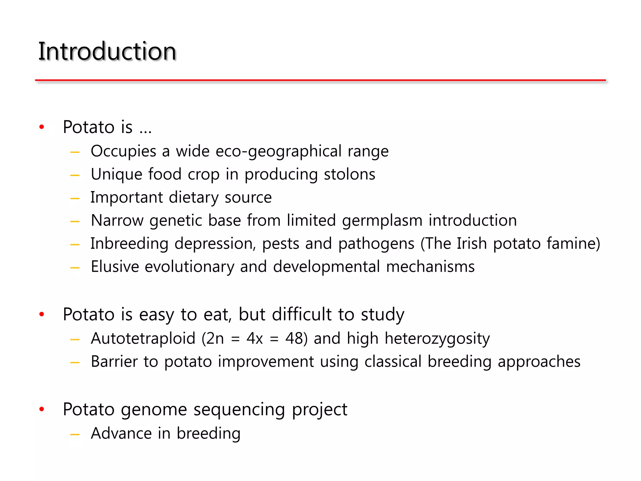 Potato genome sequence paper | PDF