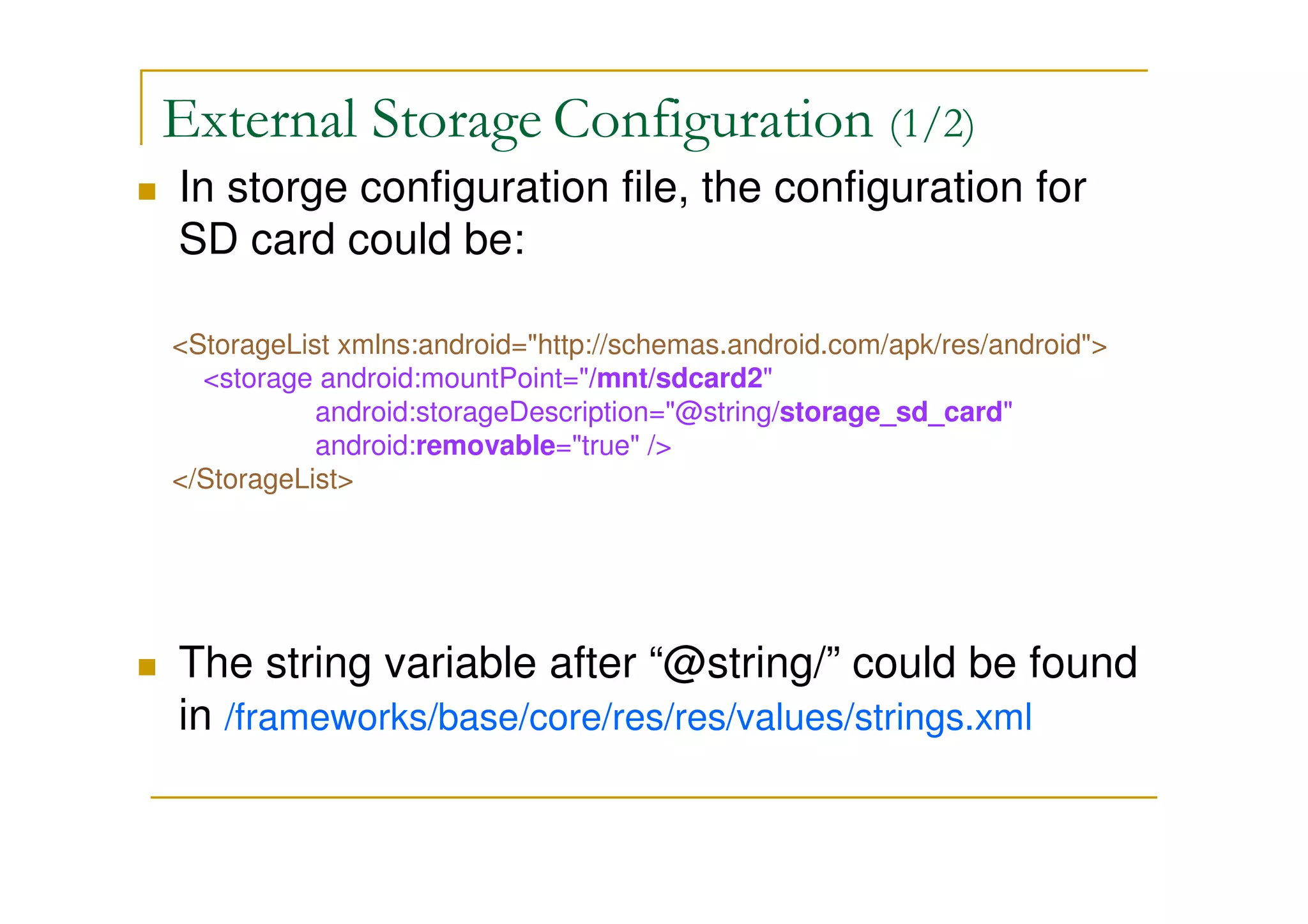 Android Storage - Internal and External Storages | PDF