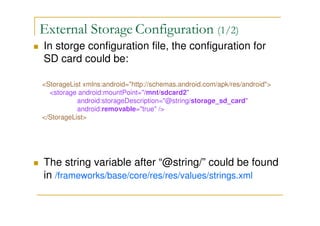 Android Storage - Internal and External Storages | PDF