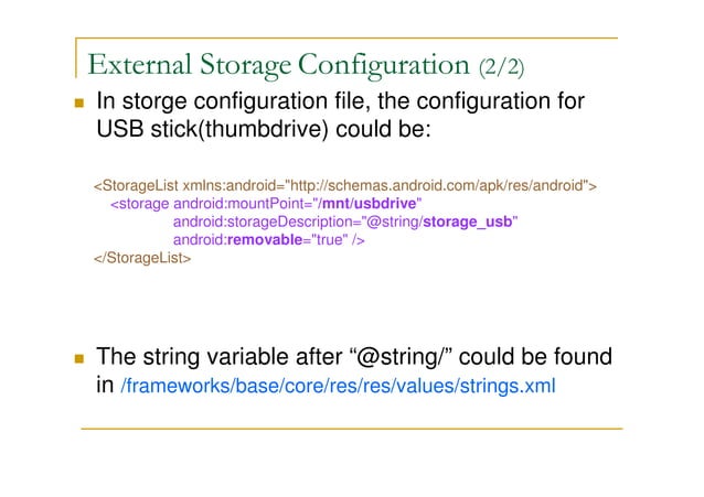 Android Storage - Internal and External Storages | PDF