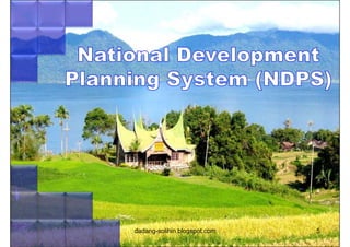 New Paradigm of Planning: Indonesia National Development Planning ...