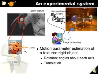 201109CVIM/PRMU Inverse Composite Alignment of a sphere under orthogonal projection for ball ...