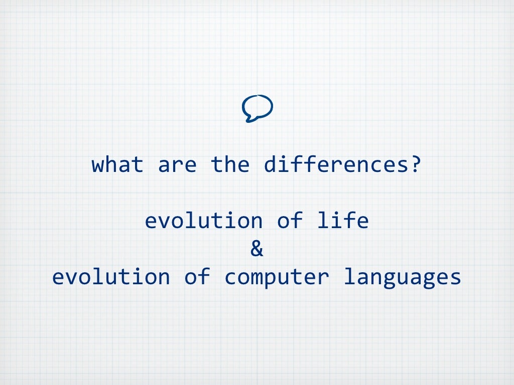 Evolution Of Programming Languages 