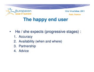 "Make problems visible and users happy" by Catherine Chabiron | PDF