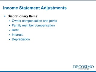 Financial Statement Adjustments | PDF