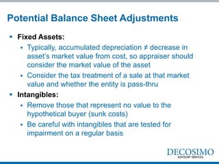 Financial Statement Adjustments | PDF