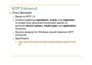 MTP & PTP | PDF