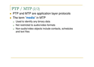MTP & PTP | PPT