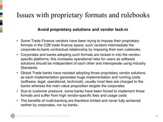Industry Standards for Trade and Supply Chain Finance | PDF
