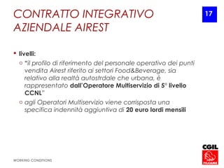 AIREST/SAVE in Italy, WORKING CONDITIONS | PPT | Business | Business ...