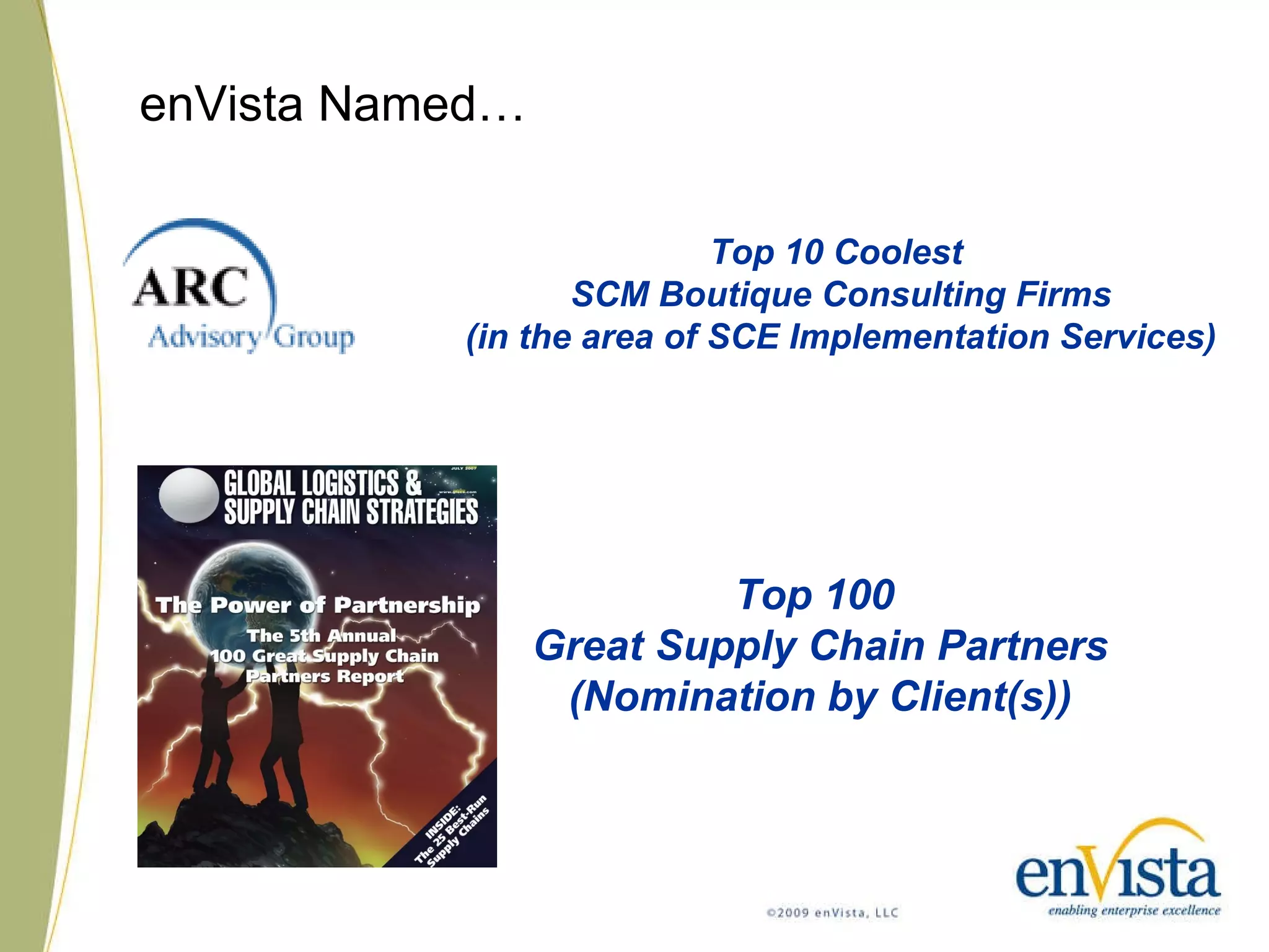 enVista Source To Consumption | PPT