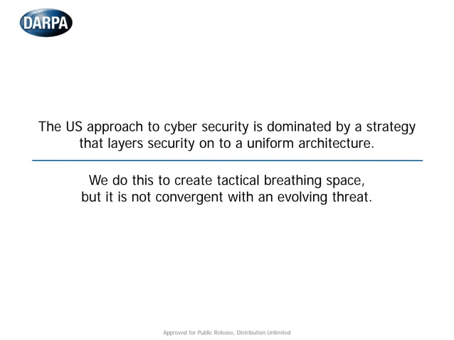 DARPA: Cyber Analytical Framework (Kaufman) | PPT