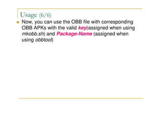 Android Storage - StorageManager & OBB | PDF | Operating Systems | Computer Software and ...